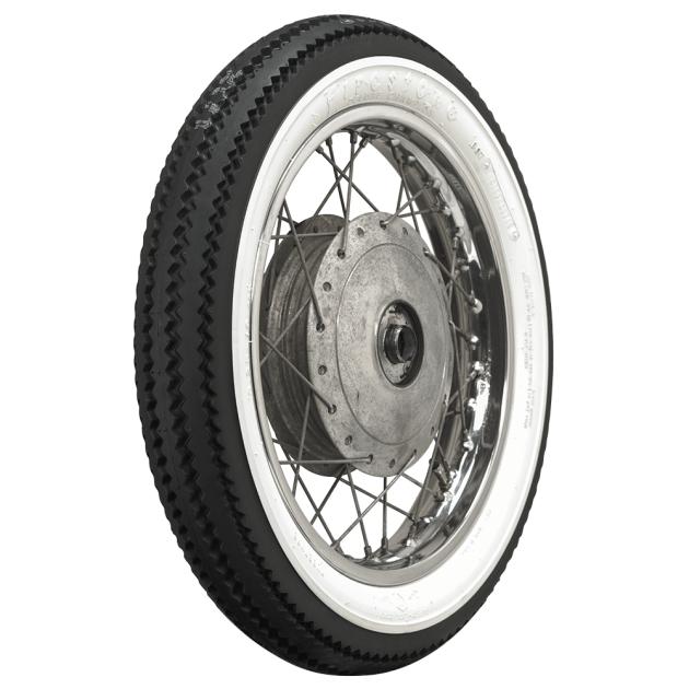 Firestone Deluxe Champion Motorcycle Wide Whitewall Tire 325-16 63285 ...
