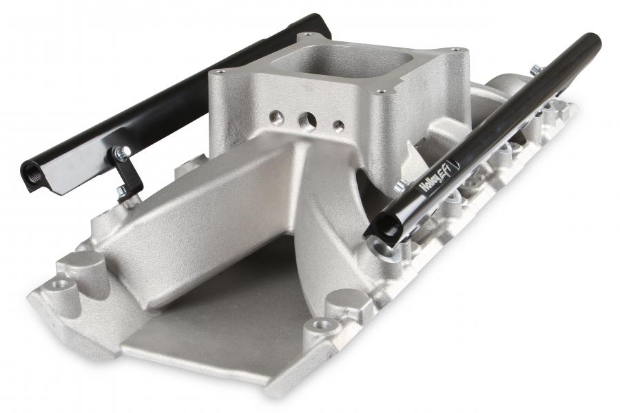Holley EFI 4150 SINGLE PLANE FUEL INJECTION INTAKE MANIFOLD 300-276 ...