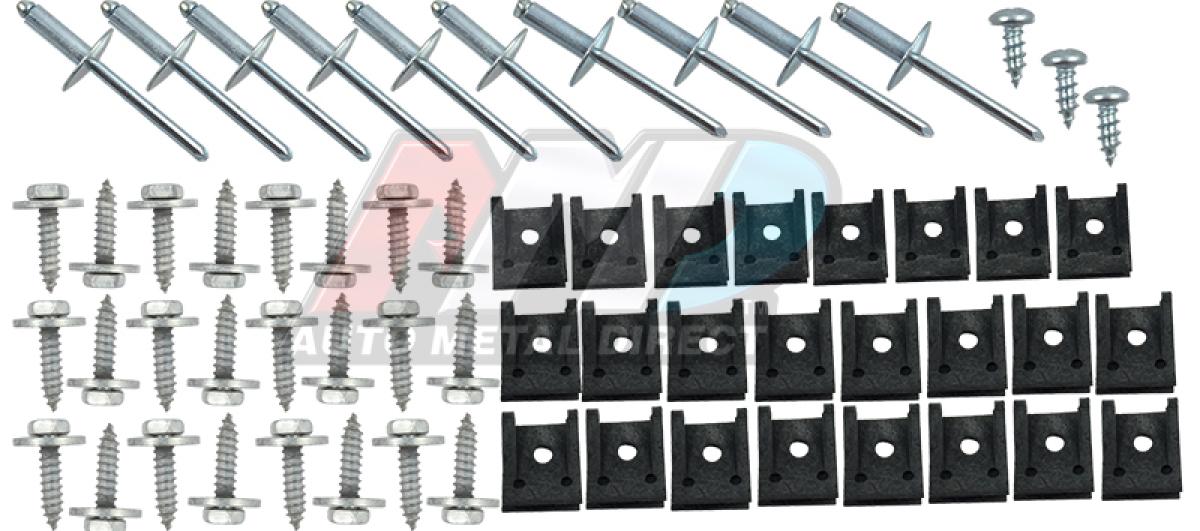Southwest Repro Air Grabber Mounting Bolt Kit, 70-72 Road Runner GTX ...