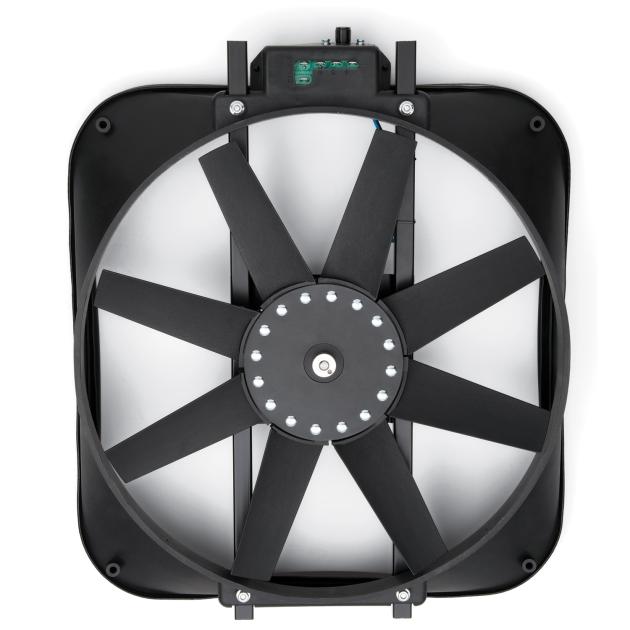 Proform Electric Radiator Fan, High Perf. Mustang Model with Thermostat ...