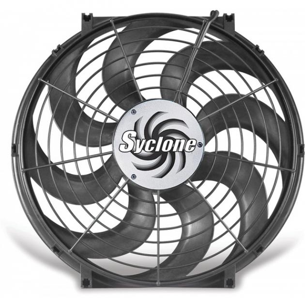 Cooling Fan, Electric, Universal, Single, 2500 CFM, S-Blade, Syclone ...