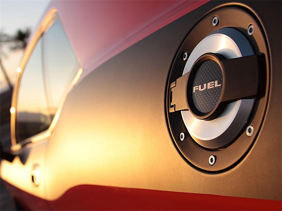 Drake Muscle 2008-2021 Dodge Challenger Fuel Door Assembly MO-210001 ...