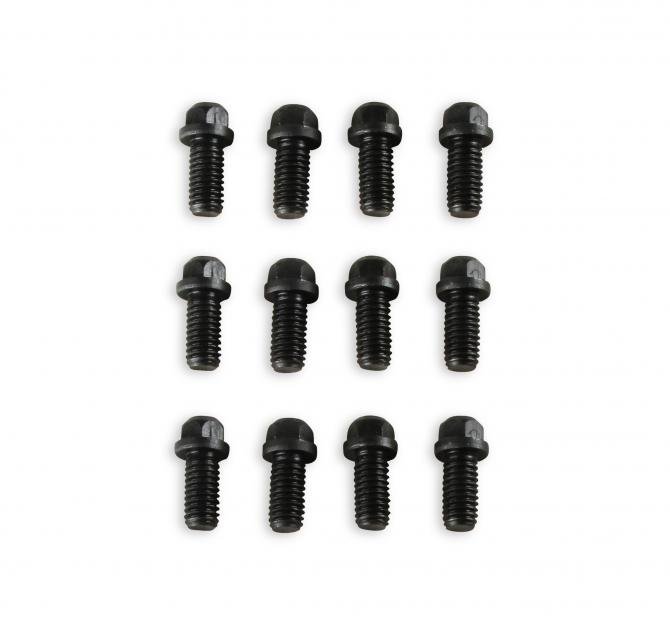 Mr. Gasket Header Bolts, 3/8-16 X 3/4 Inch Hex Head, Set of 12 915 | Moparts