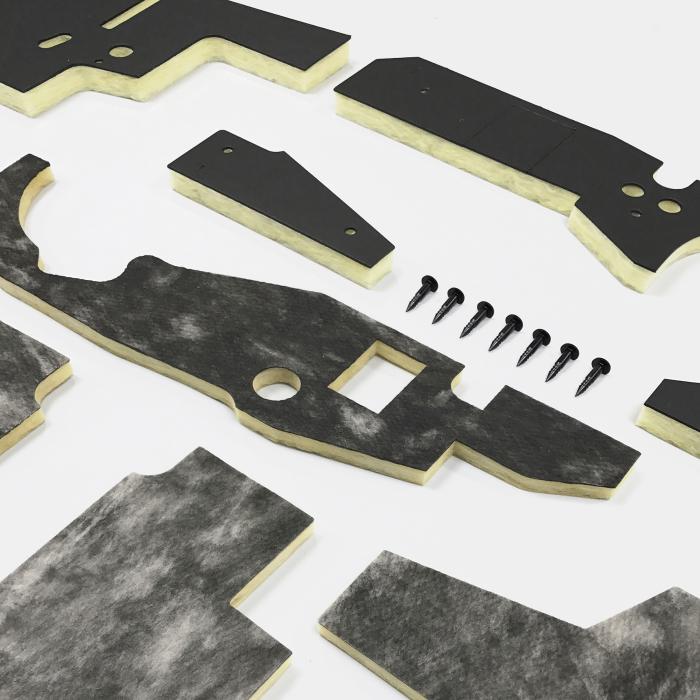 Detroit Muscle Technologies Mopar A Body 64-66 AC Firewall Insulation ...