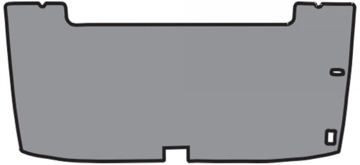 ACC 1967-1969 Plymouth Barracuda Fastback Trunk Mat TM Vinyl | Moparts