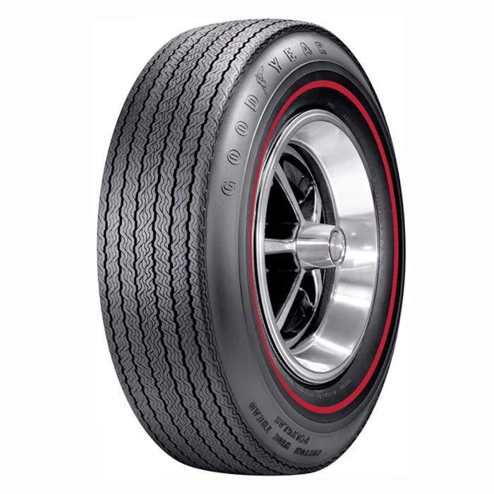 Goodyear Custom Wide Tread Redline Tire F70-15 492024 | Moparts