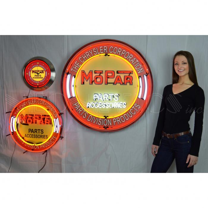 Neonetics Big Neon Signs in Steel Cans, Mopar 36 Inch Neon Sign in ...