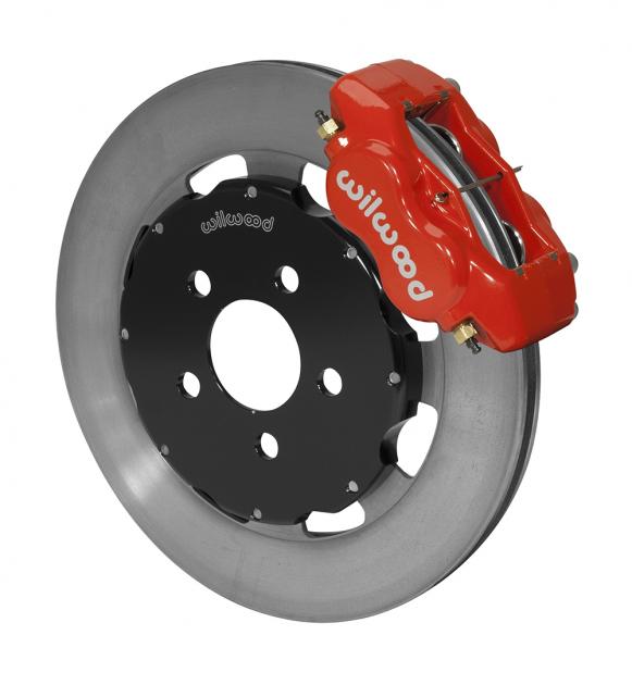 Wilwood Brakes Forged Dynalite Big Brake Front Brake Kit (Hat) 140-6376 ...