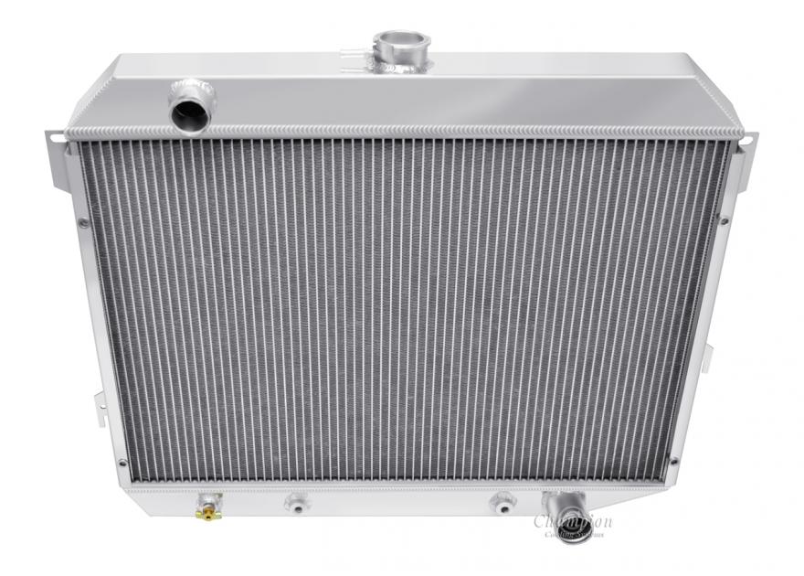 Champion Cooling 4 Row All Aluminum Radiator Made With Aircraft Grade ...