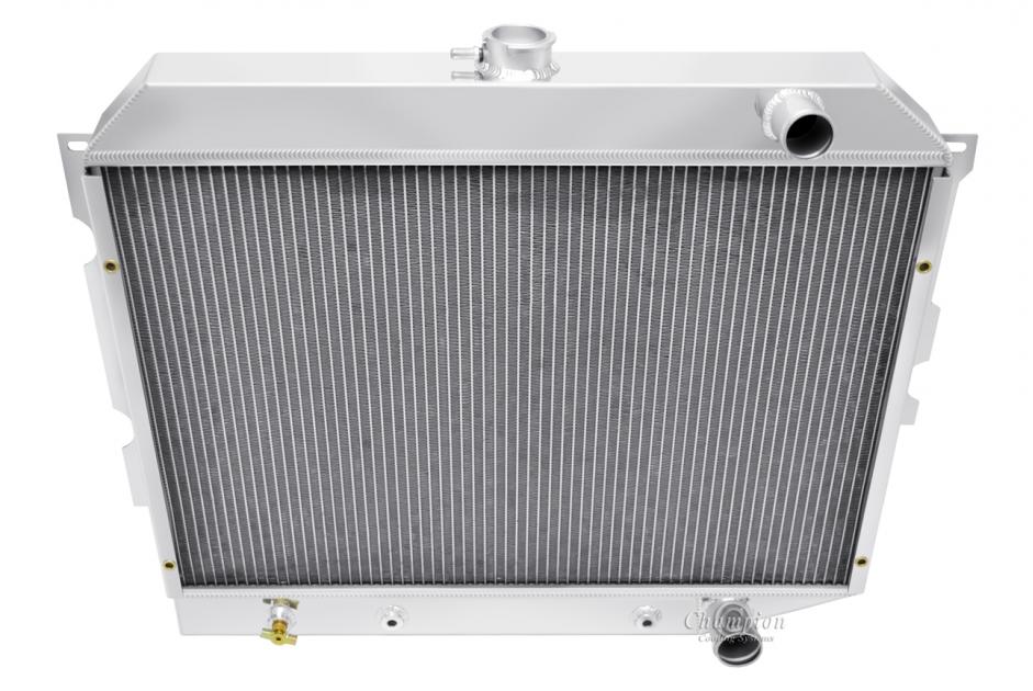 Champion Cooling 3 Row All Aluminum Radiator Made With Aircraft Grade ...