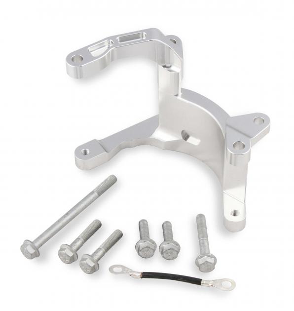 Holley Low Mount A/C Brackets for the Gen 5 LT4/LT1 Dry Sump Engines 20 ...