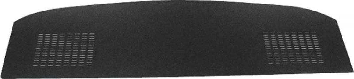 Barracuda Hardtop Rear Package Tray, with Speaker Cutouts, Black, 1970 ...