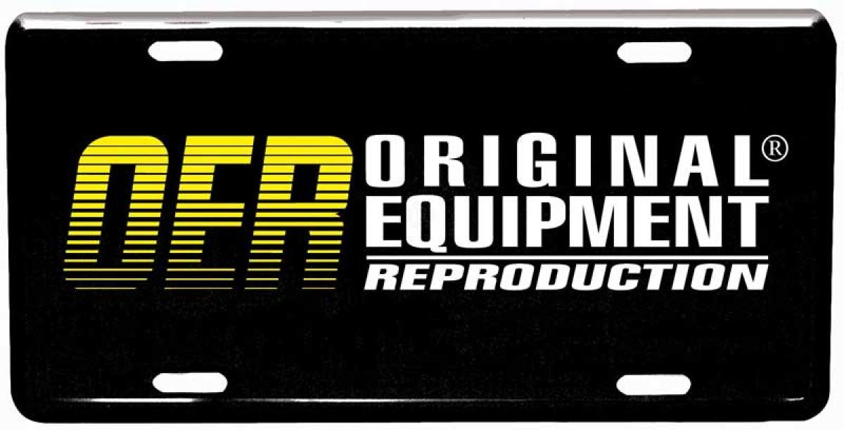 OER Original Equipment Reproduction License Plate OER29 | Moparts