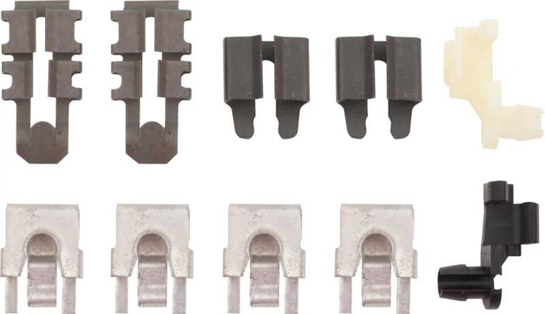 OER 1968-70 Mopar B-Body Door Latch / Lock Clip Set MN1856 | Moparts