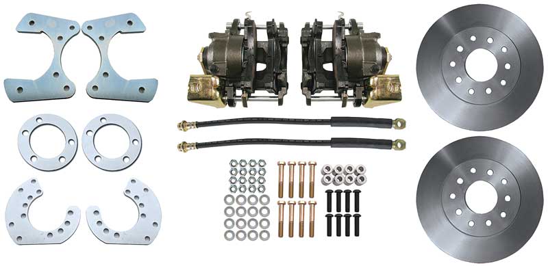 OER 1960-76 Dodge, Plymouth, Rear Disc Brake Conversion Kit, For 8-3/4 ...