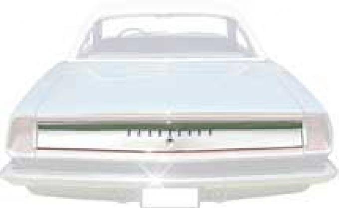 OER 1969 Plymouth Barracuda Trunk Trim Finish Panel MN2174 | Moparts
